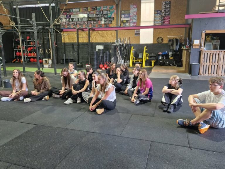 Un moment fort pour la cohésion de groupe...